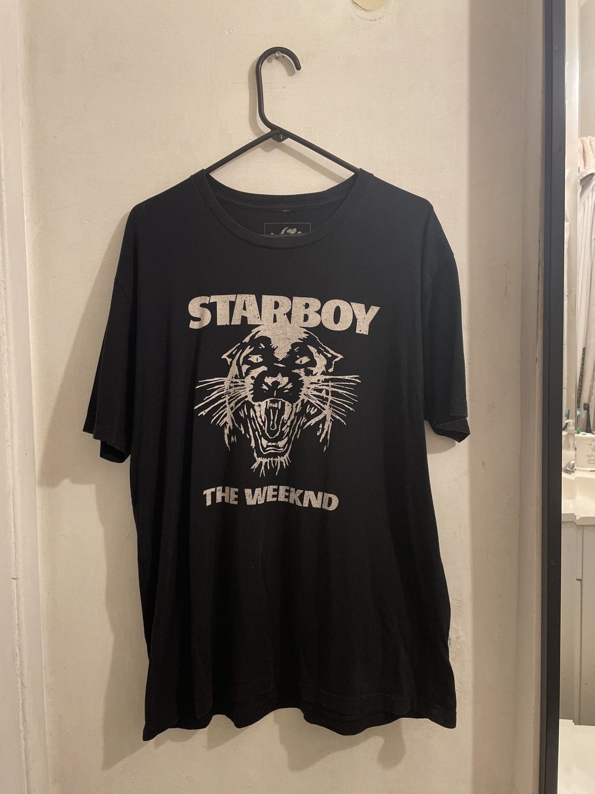 The Weeknd The Weeknd STARBOY merch T shirt | Grailed