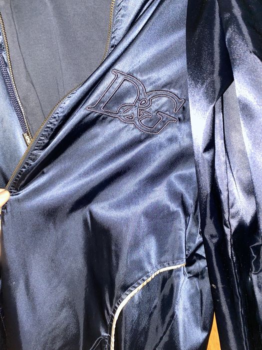 Dolce & Gabbana Dolce&Gabbana Vintage Rare Black & Gold D&G Tracksuit ...