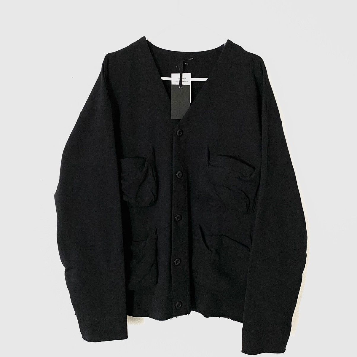 Number (N)ine Number Nine Pocket Sweat Cardigan | Grailed