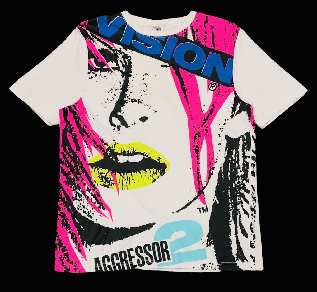 Vintage Rare Vintage Vision Street Wear Aggressor T-shirt 2000s | Grailed