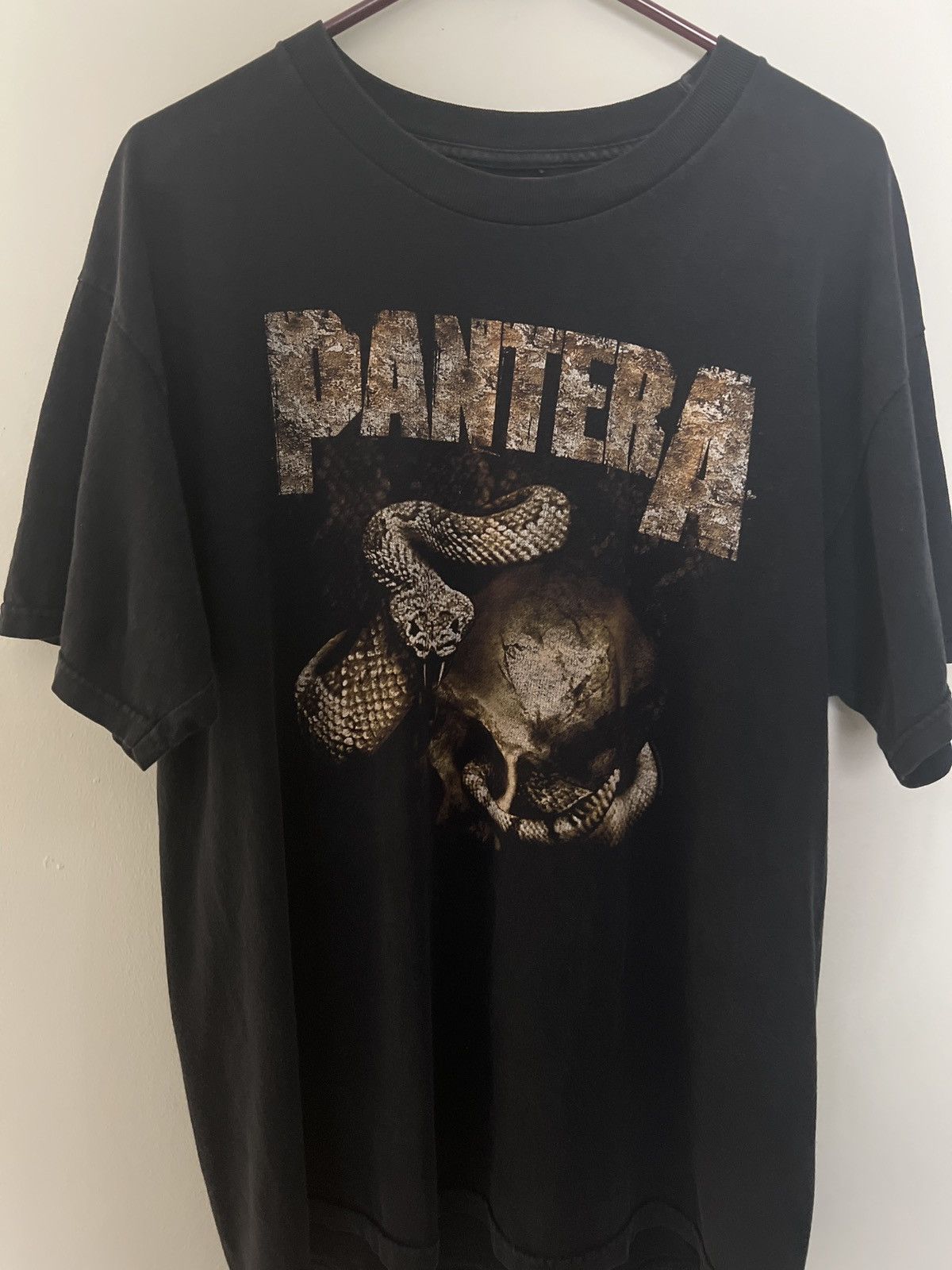 Giant Vintage 2000 pantera skull snake T-shirt | Grailed