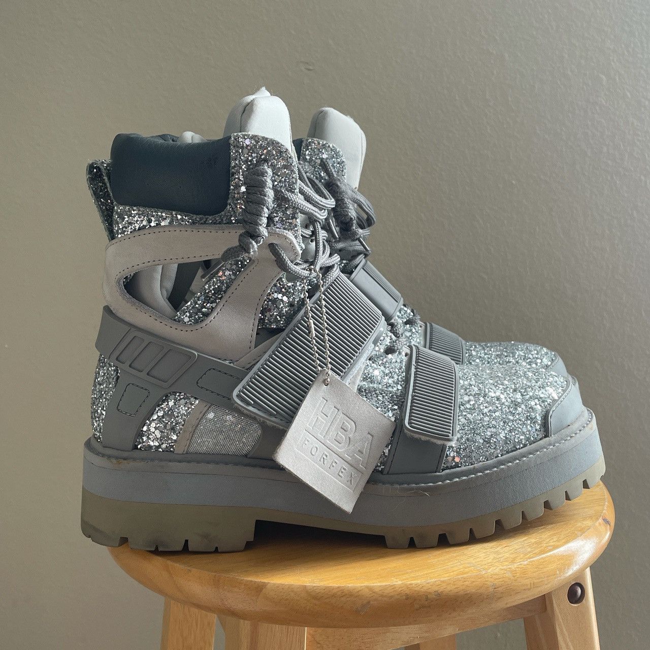 Hood By Air HBA x Forfex Avalanche Glitter Boots | Grailed