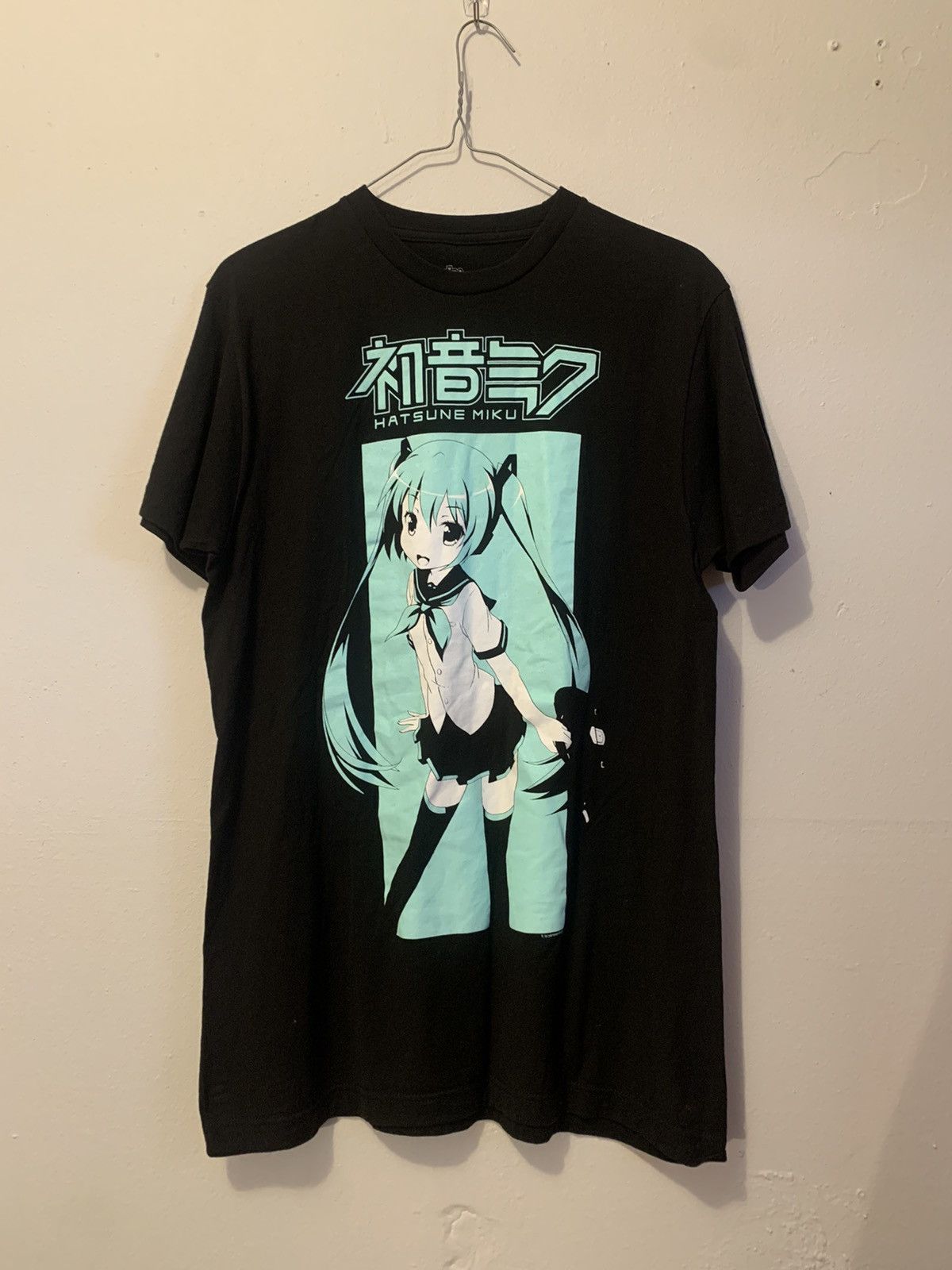 Band Tees × Japanese Brand × Vintage Vintage Schoolgirl Hatsune Miku T ...