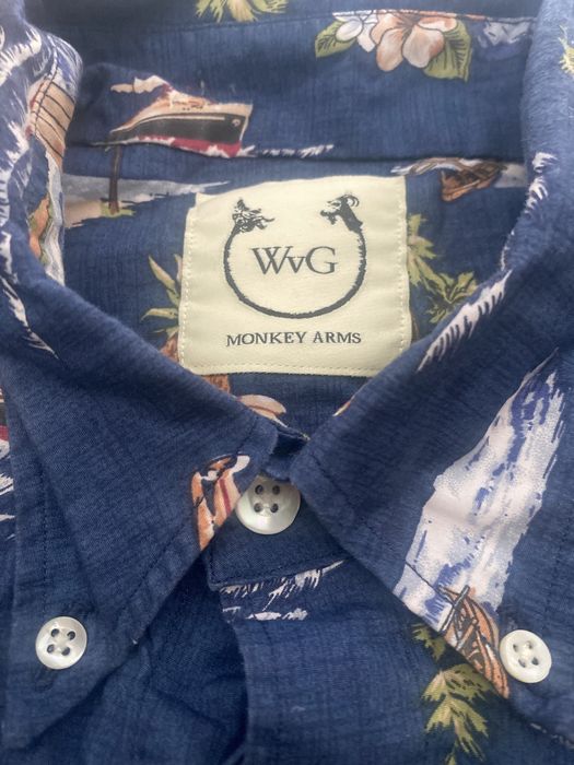 Wolf Vs Goat WvG Pineapple Shirt | Grailed