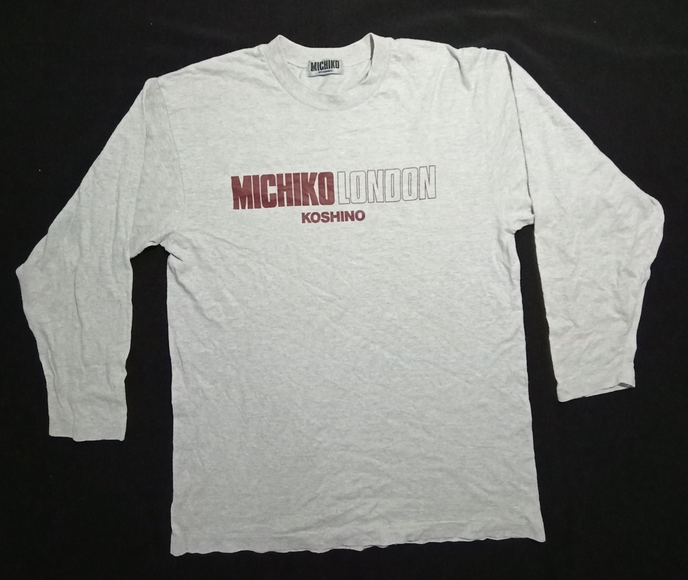 Vintage Vintage 90s Michiko London Tee Big Logo | Grailed
