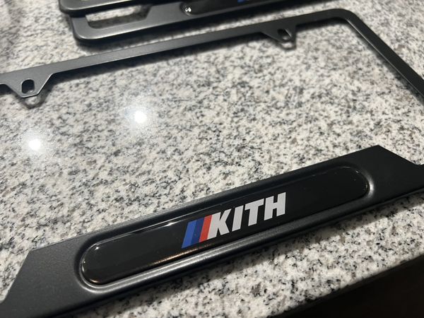 Kith Kith x Bmw License plate frame | Grailed