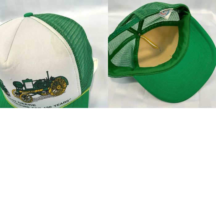 John Deere John Deere Tractors 150 Years Vintage Snapback Hat Cap ...