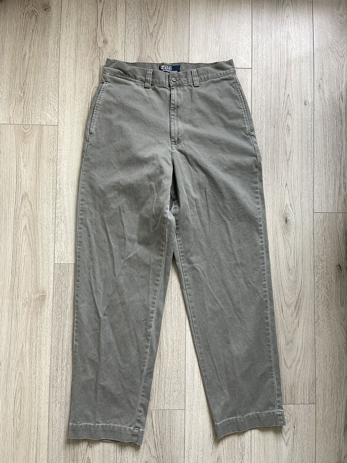 Polo Ralph Lauren Vintage Polo Ralph Lauren baggy relaxed fit pants | Grailed