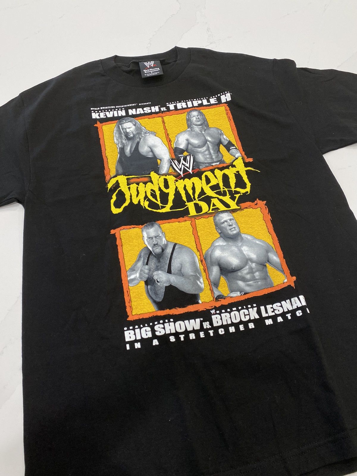 Vintage × Wwe × Wwf WWE 2003 Judgement Day PPV Promo Tee | Grailed