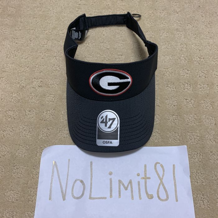 Hype New Georgia Bulldogs UGA Logo Adjustable Cap Hat Visor | Grailed