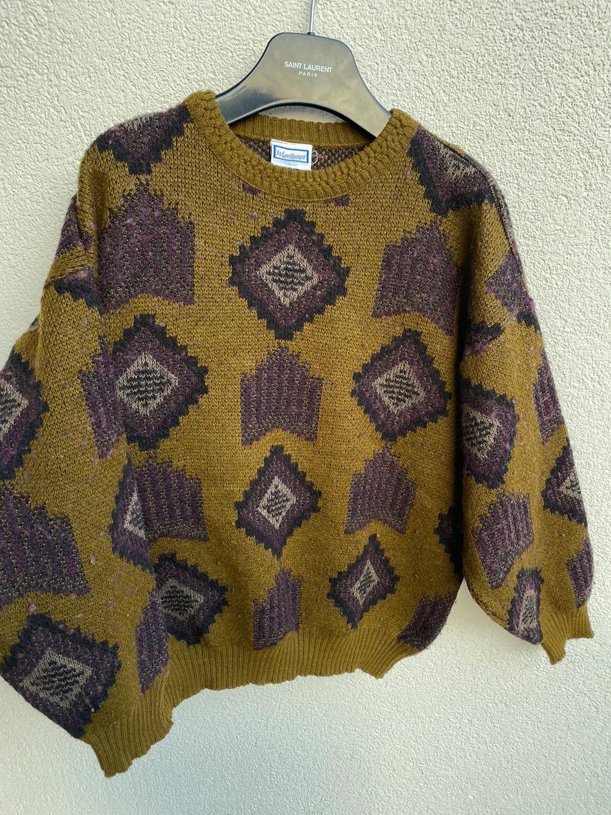 Yves Saint Laurent Last price🔥1990’s YSL Sweater Wool | Grailed