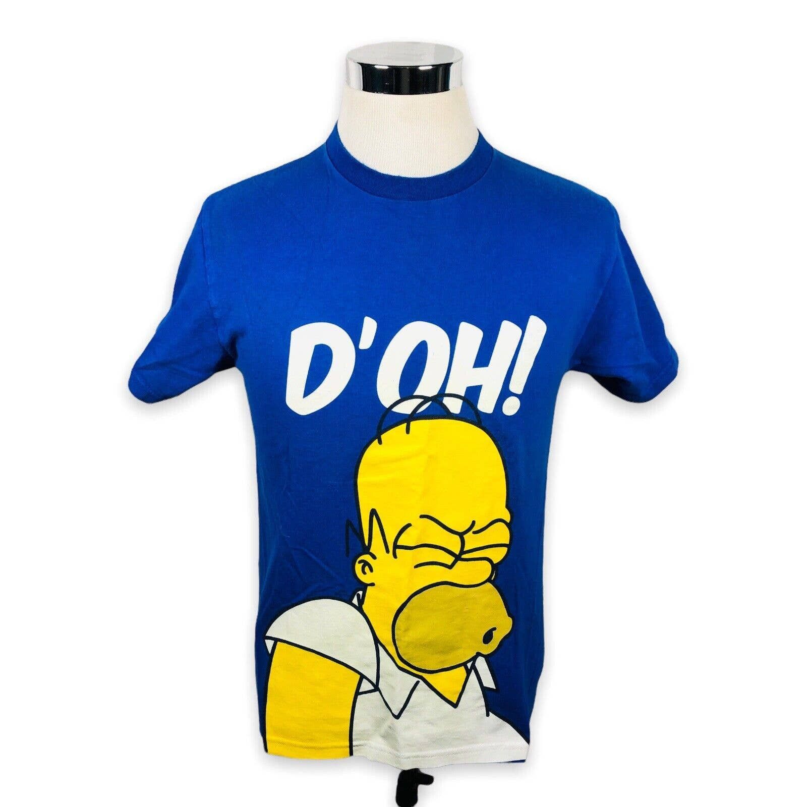 The Simpsons Simpsons Homer DOA Vintage T-Shirt Early 2000s Blue M ...