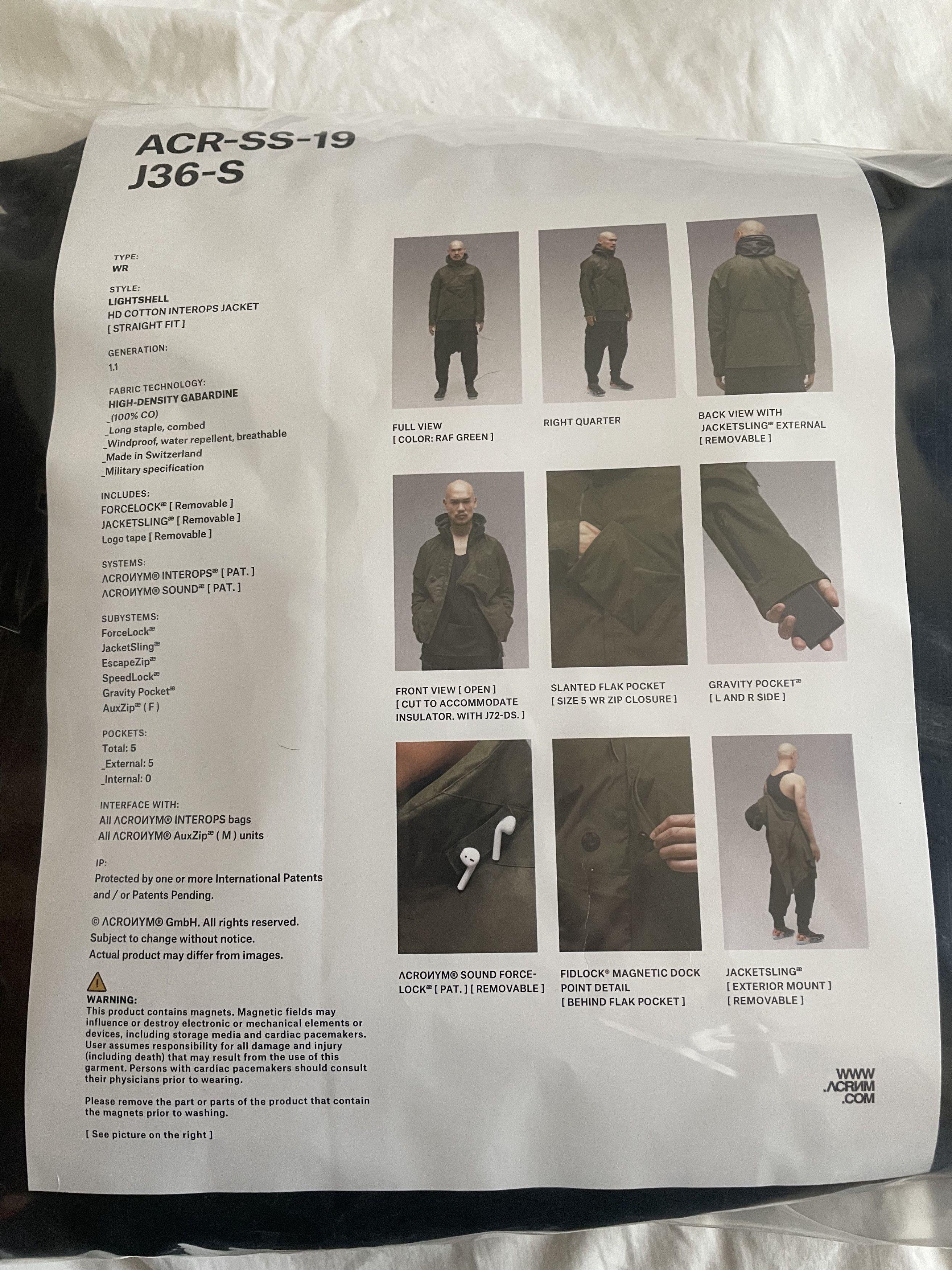 Acronym J36-S | Grailed