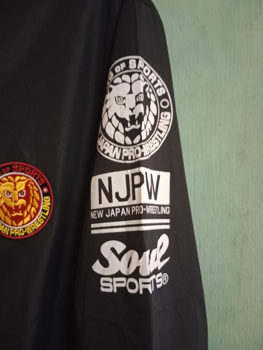 Japanese Brand Soul Sports X NJPW New Japan Pro Wrestling Jacket ...
