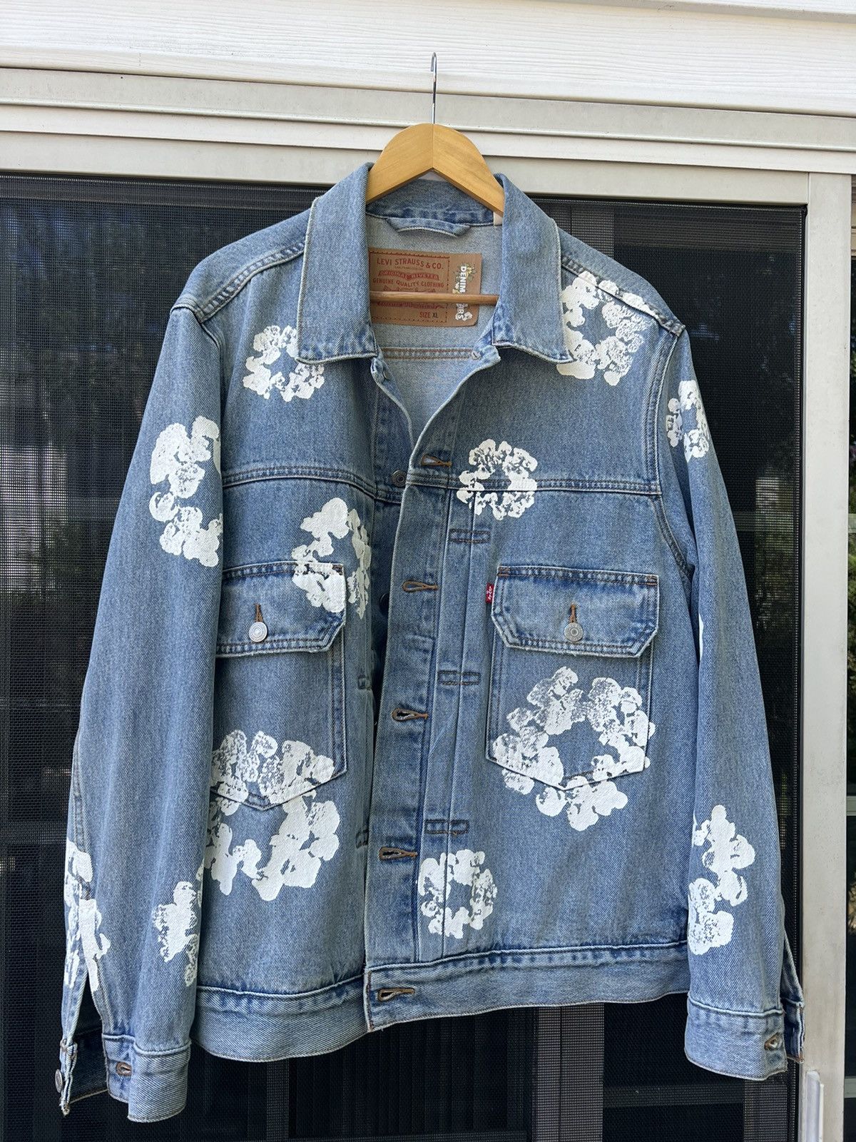 DENIM TEARS × Levi's Denim Tears Denim Jacket | Grailed