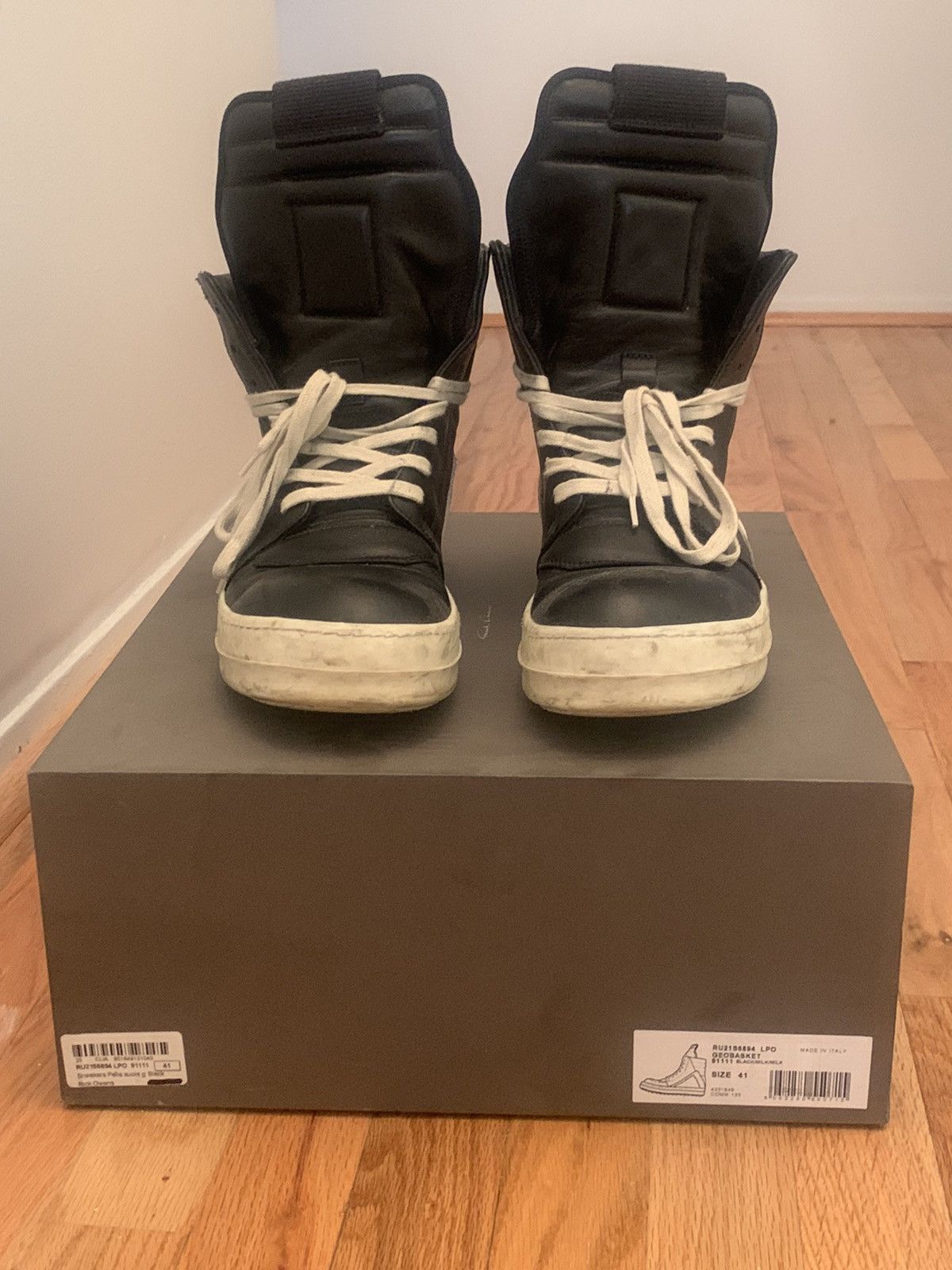 Rick Owens Phlegethon Geobaskets | Grailed