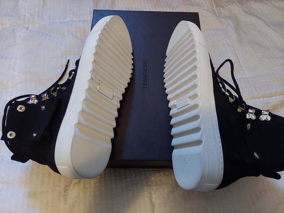 Teamsesh DEADMAN CARGO BOOTS | Grailed