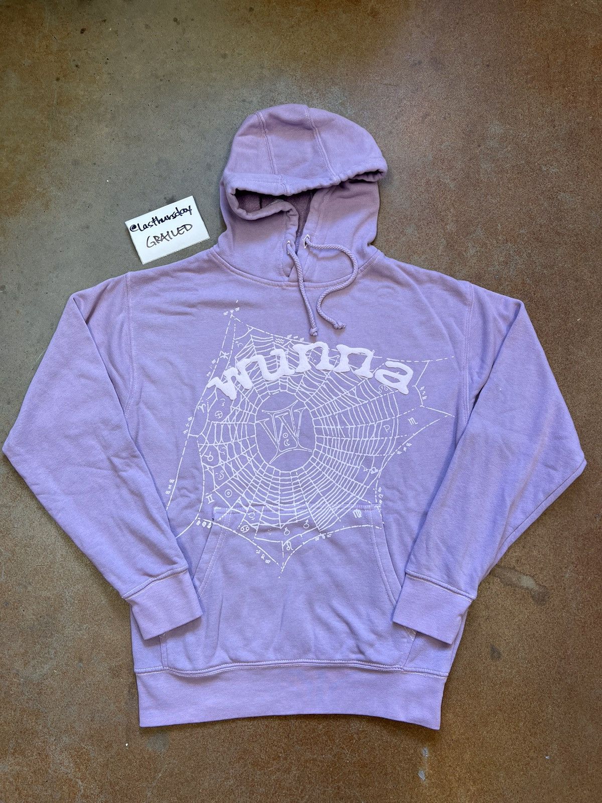 Spider Worldwide Sp5der Worldwide x Gunna WUNNA Hoodie Purple Small ...