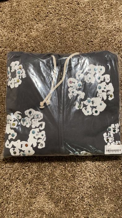 DENIM TEARS DENIM TEARS RHINESTONE HOODIE | Grailed