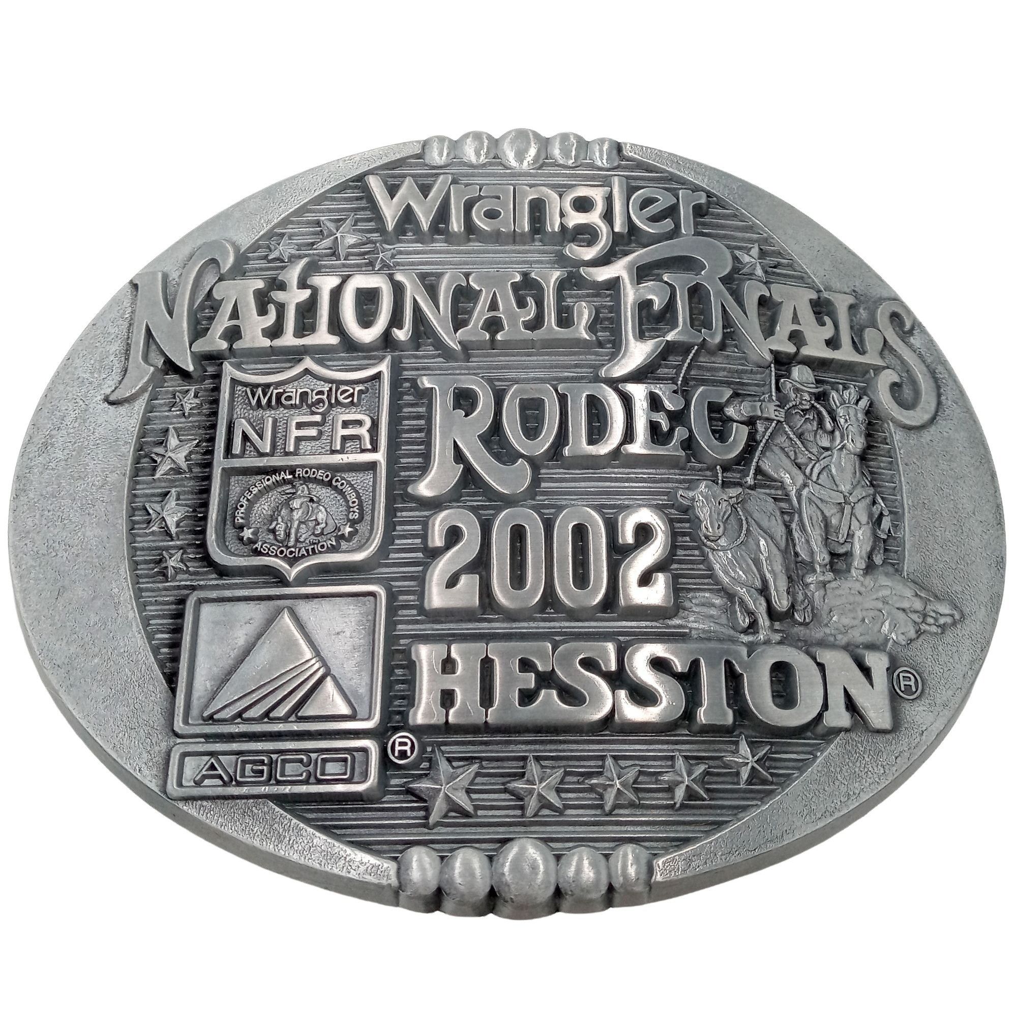 Other NFR Buckle 2002 National Finals Rodeo Hesston Calf Rope | Grailed