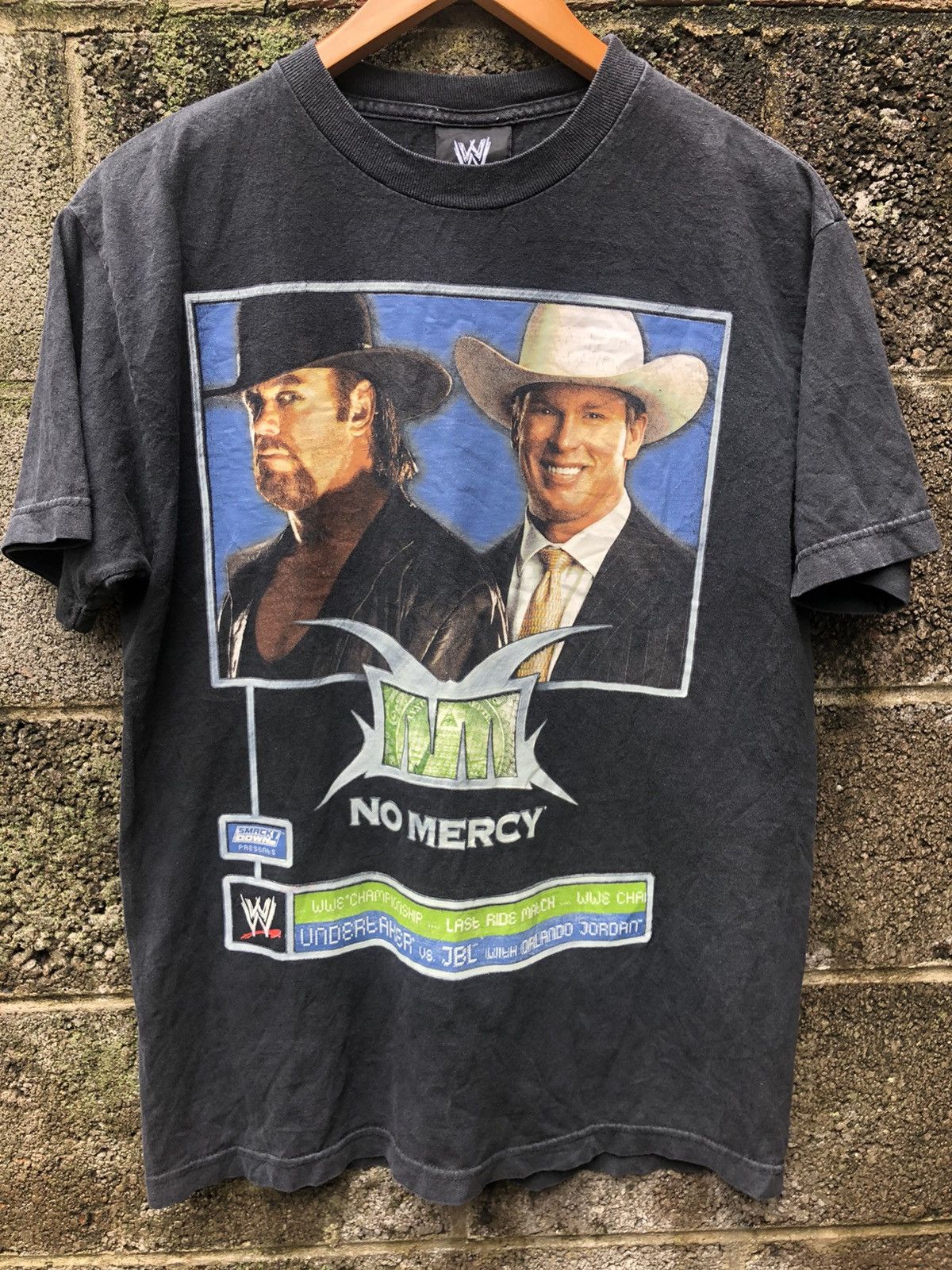 Streetwear × Vintage × WWE 2004 “no mercy” WWE tee | Grailed