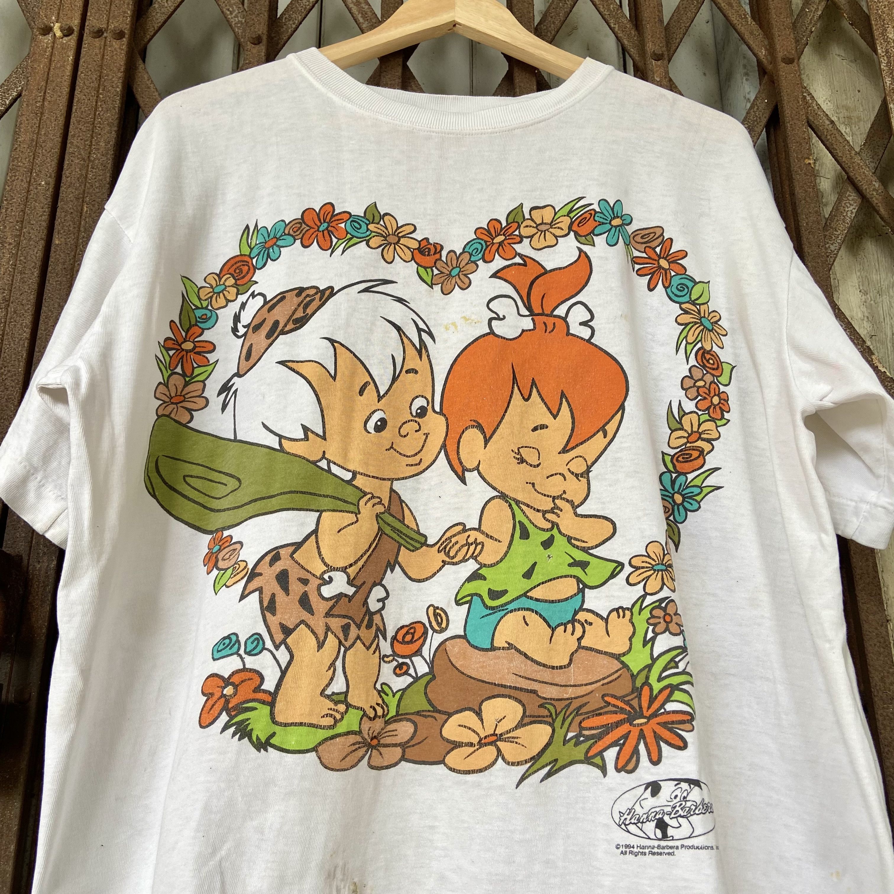 Vintage Mid 90s The Flintstones Pebbles & Bamm-Bamm Tee⁣ | Grailed
