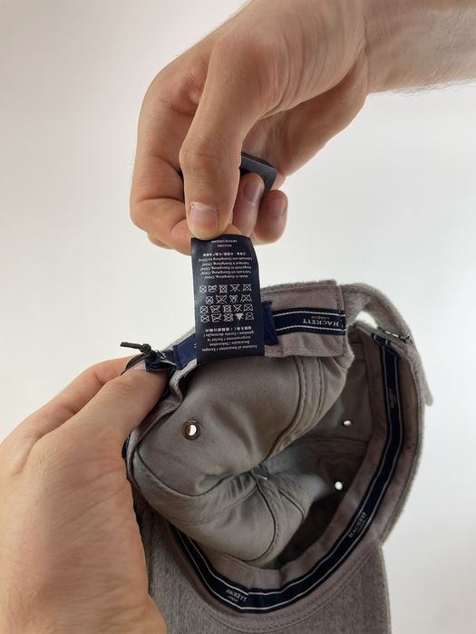 Hackett Hackett Mr Classic Heritage British sportswear grey cap | Grailed