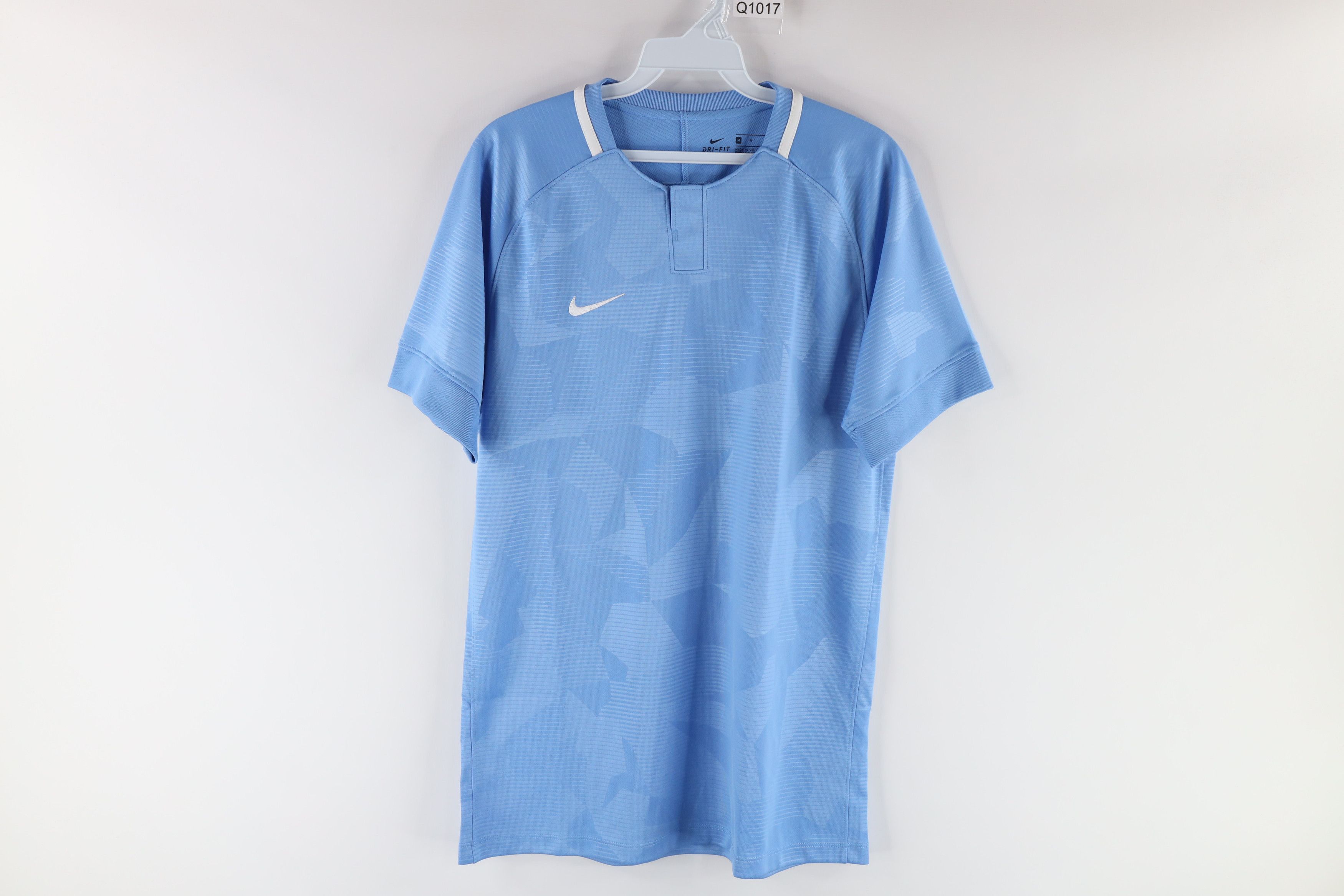 Nike Nike Dri-Fit Geometric Swoosh Logo Training Jersey Shirt | Grailed
