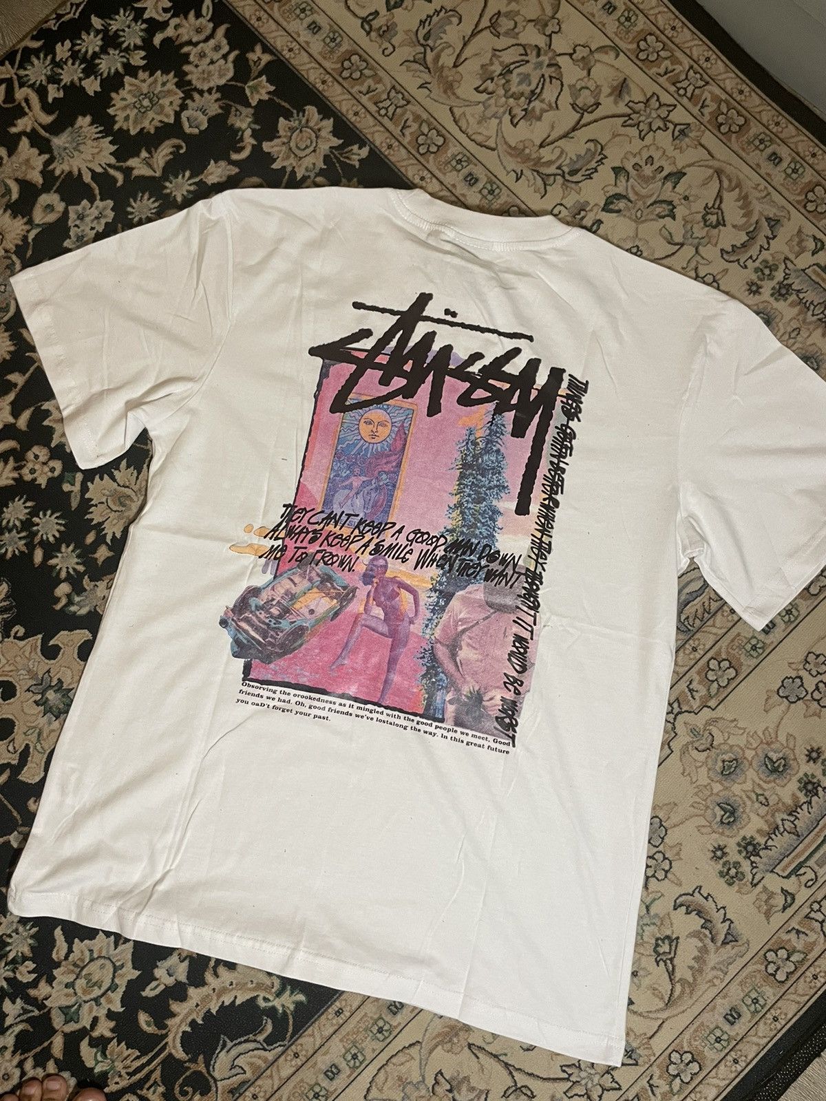 Stussy Stussy Daydream Photo Tee | Signature Beach | Grailed