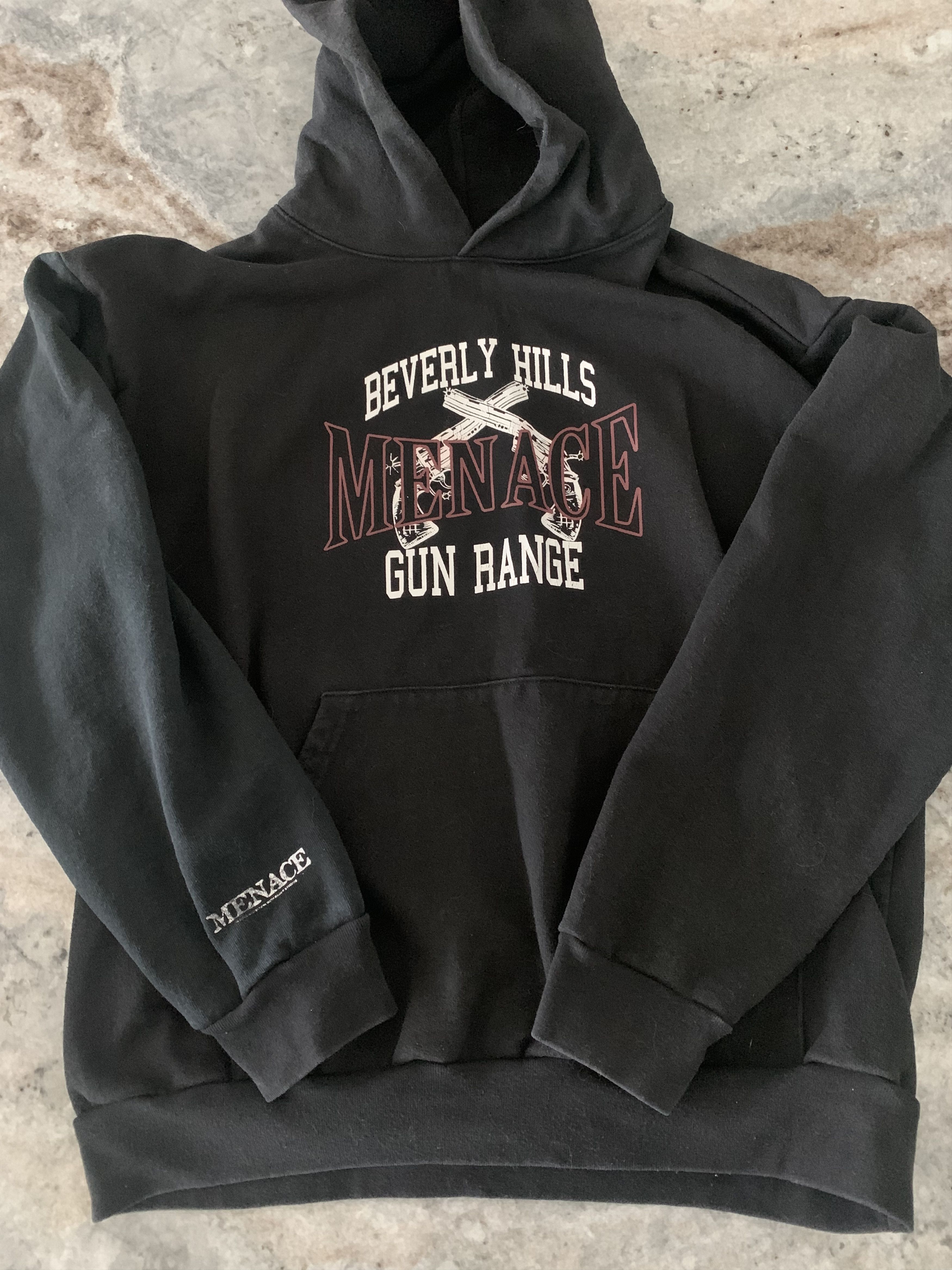 Menace Menace Los Angeles Gun Range Hoodie | Grailed
