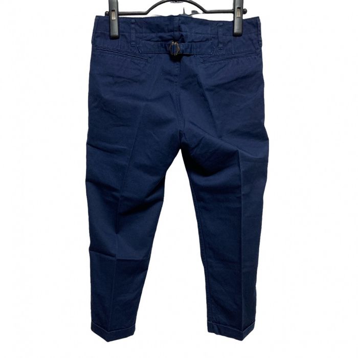 Visvim Cropped Pants Navy Plain Long Pants | Grailed