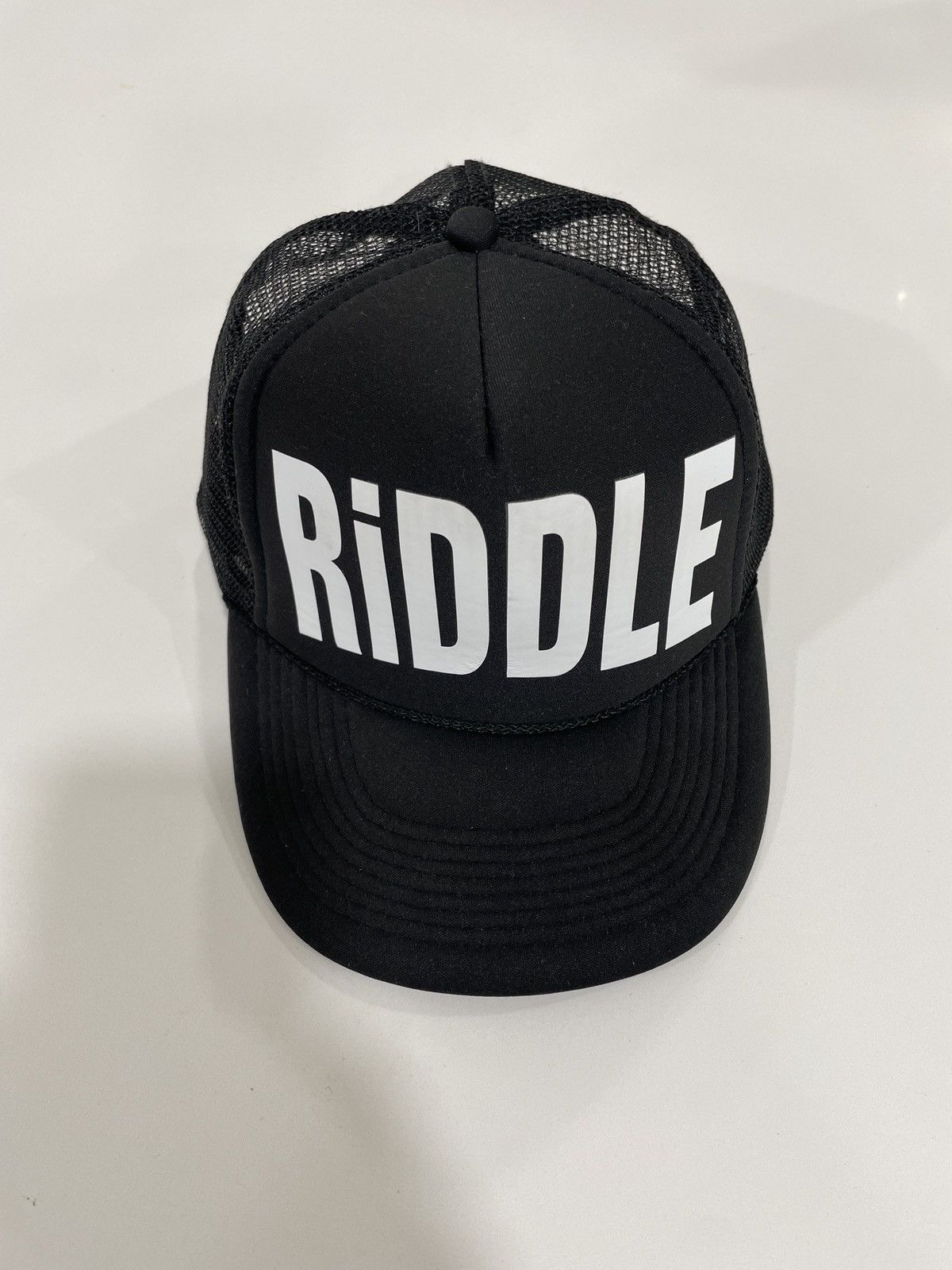 Antony Riddle Anthony Riddle Black trucker hat | Grailed