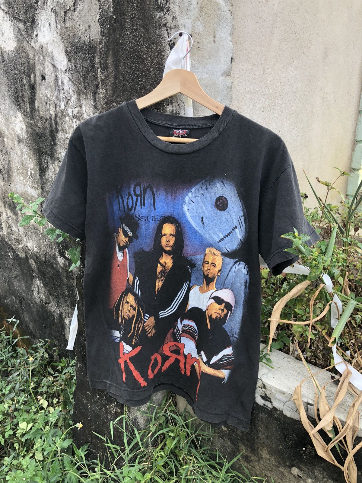 Band Tees × Vintage Rare!! Vintage KORN Bootleg Tshirt | Grailed