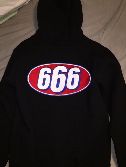 Supreme Supreme 666 Hoodie | Grailed