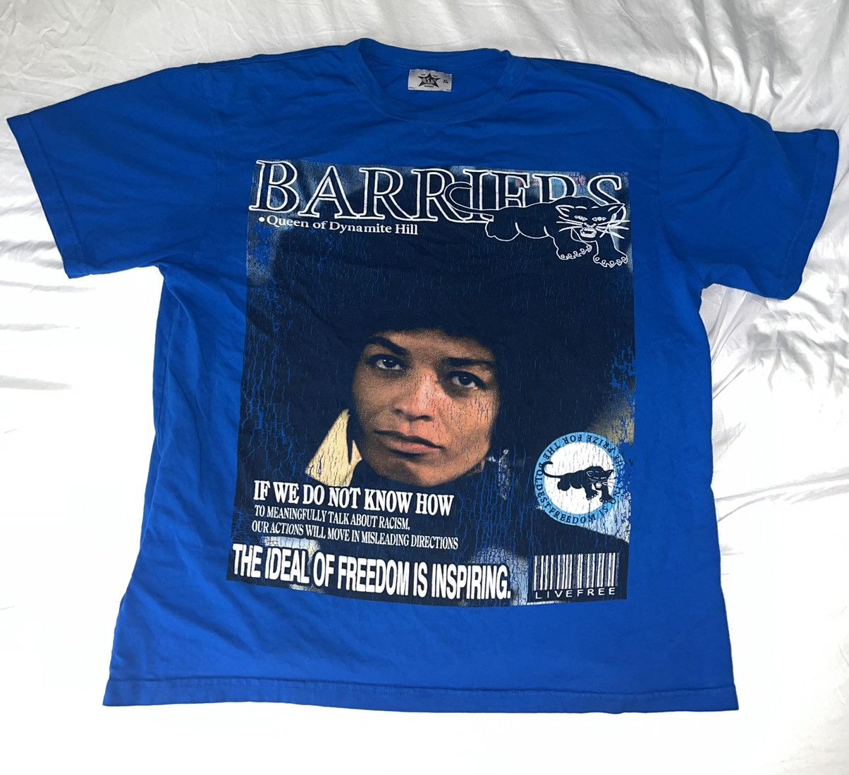 Barriers Barriers Worldwide Queen of Dynamite Hill Tee | Grailed
