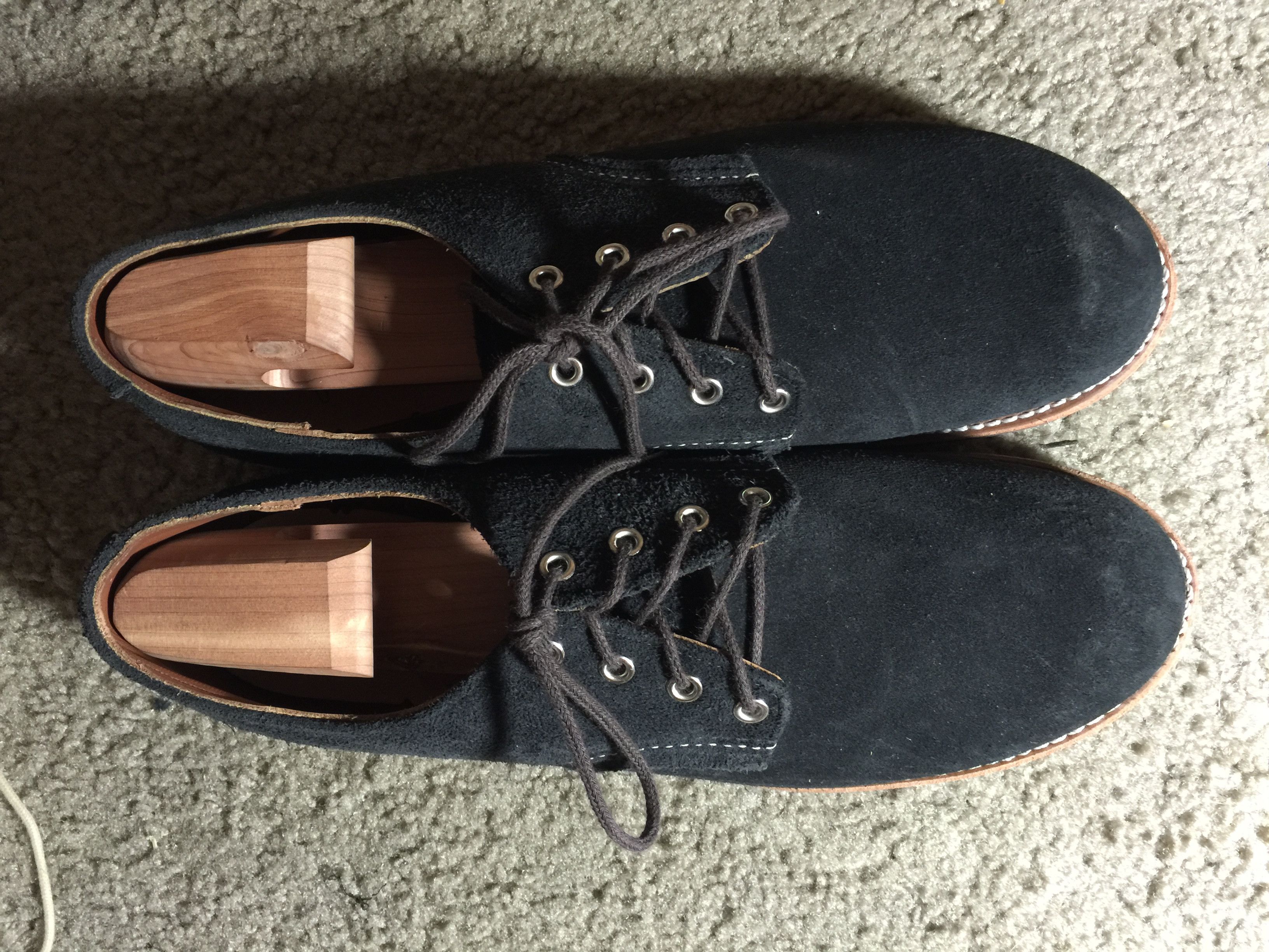 Red Wing 8055 Suede Oxford | Grailed