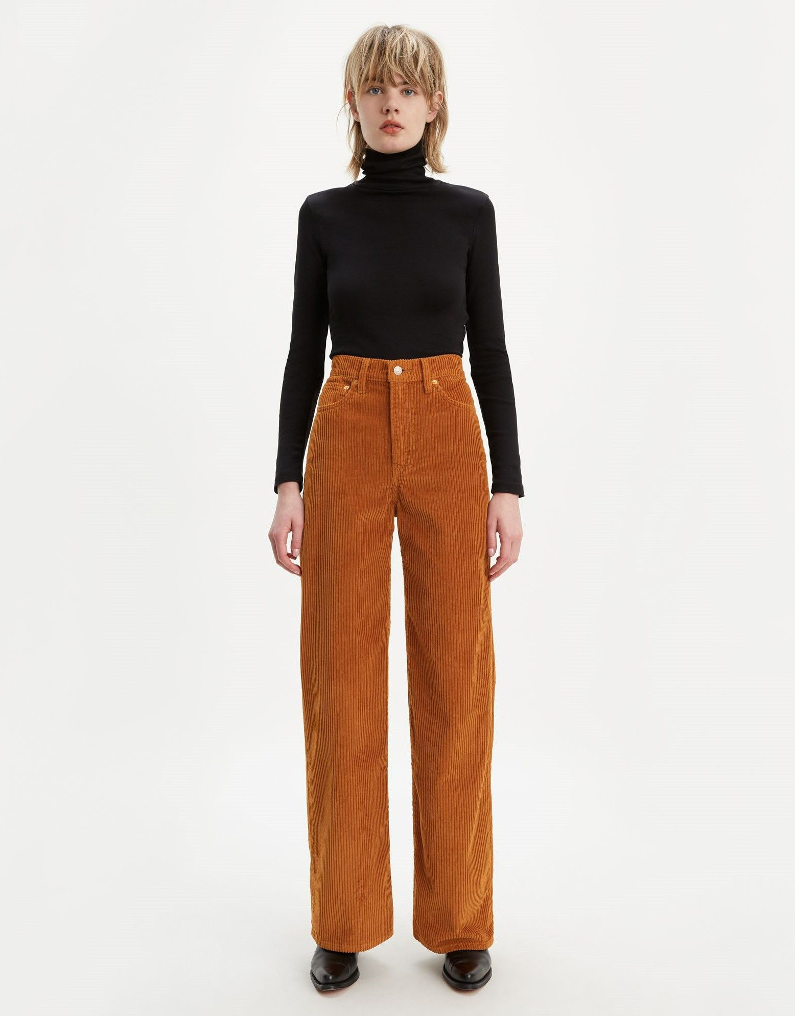 Levi's × Levi's Made & Crafted LEVIS Ribcage Wide Leg Premium Corduroy ...