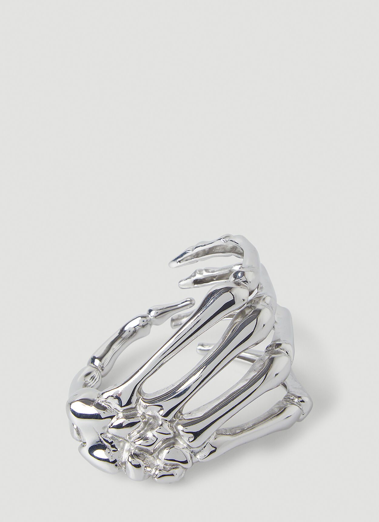 Raf Simons Raf Simons Skeleton Silver Bracelet | Grailed
