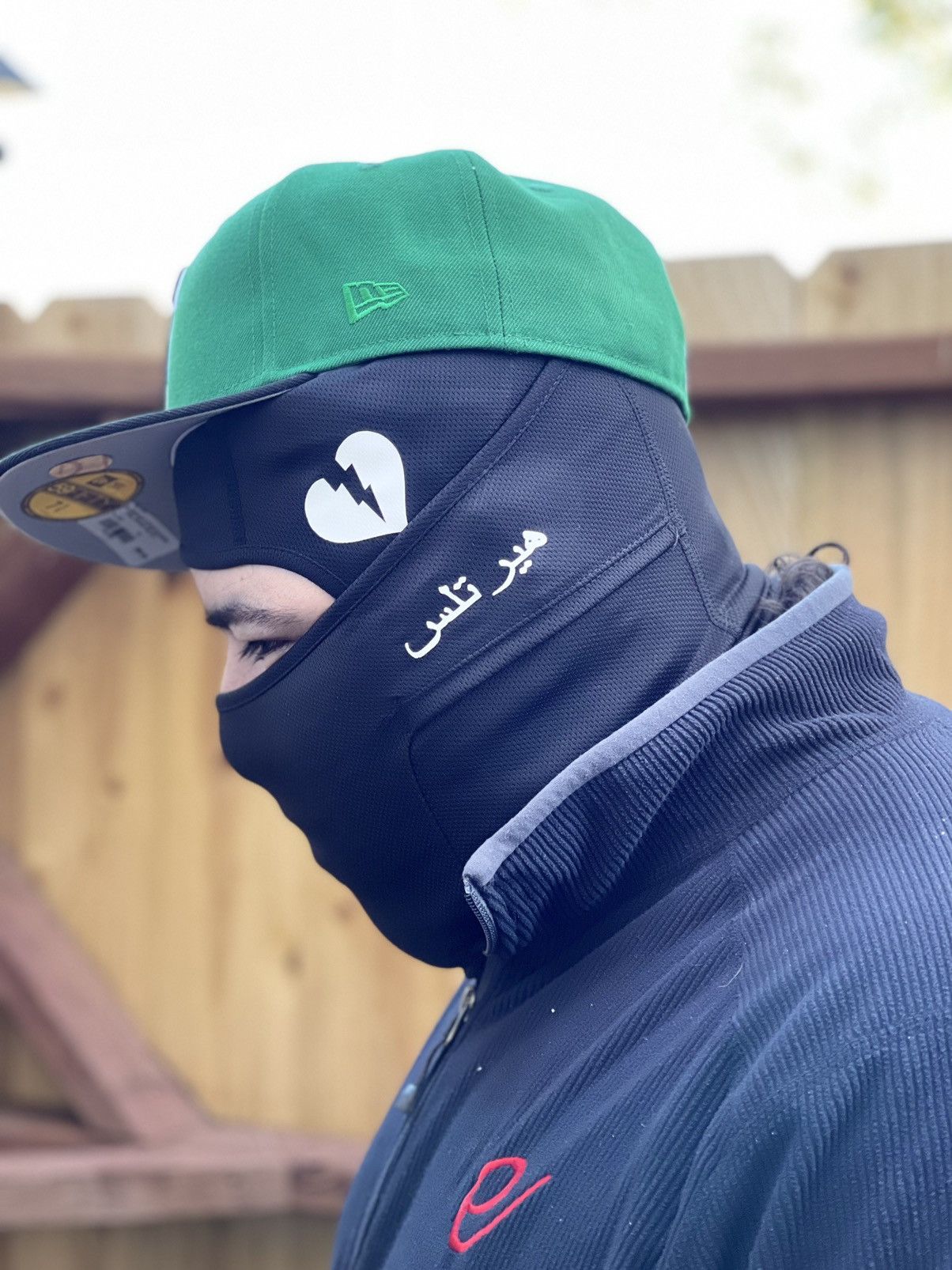 Japanese Brand Arabic 🔥 Heartless Premium Dri Fit Balaclava Ski face ...