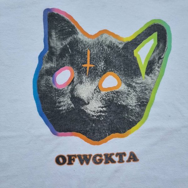 Odd Future OFWGKTA Tron Cat tee | Grailed