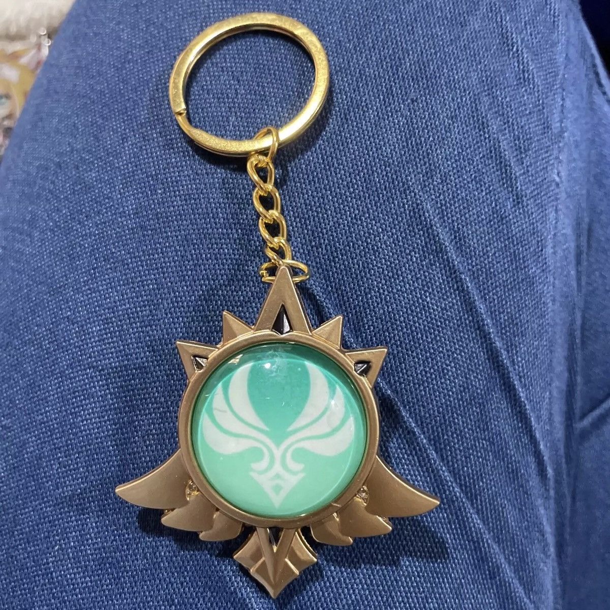 Chain Anime Genshin Impact Vision Element Keychain | Grailed