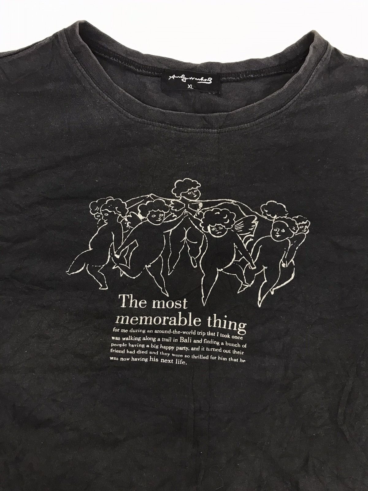 Andy Warhol × Vintage Rarely Seen Art Andy Warhol Angel The Most ...