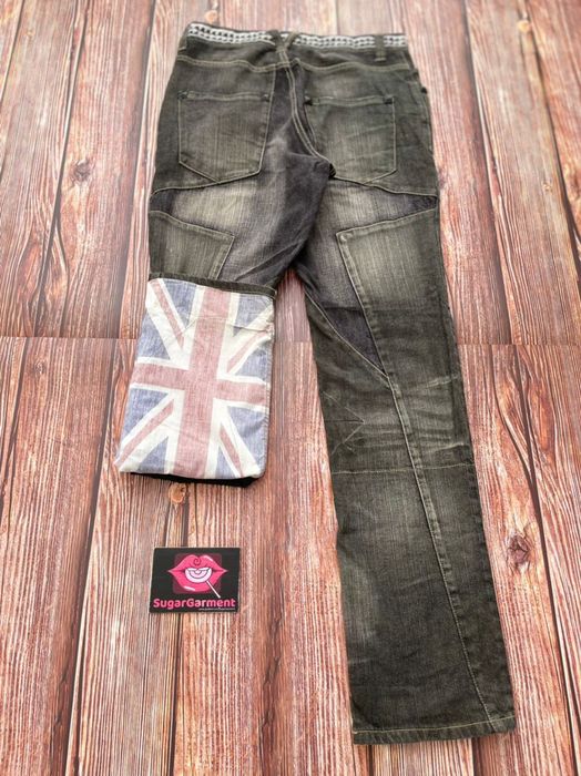 Vintage Distressed Japanese Jeans Union Jack Vintage | Grailed