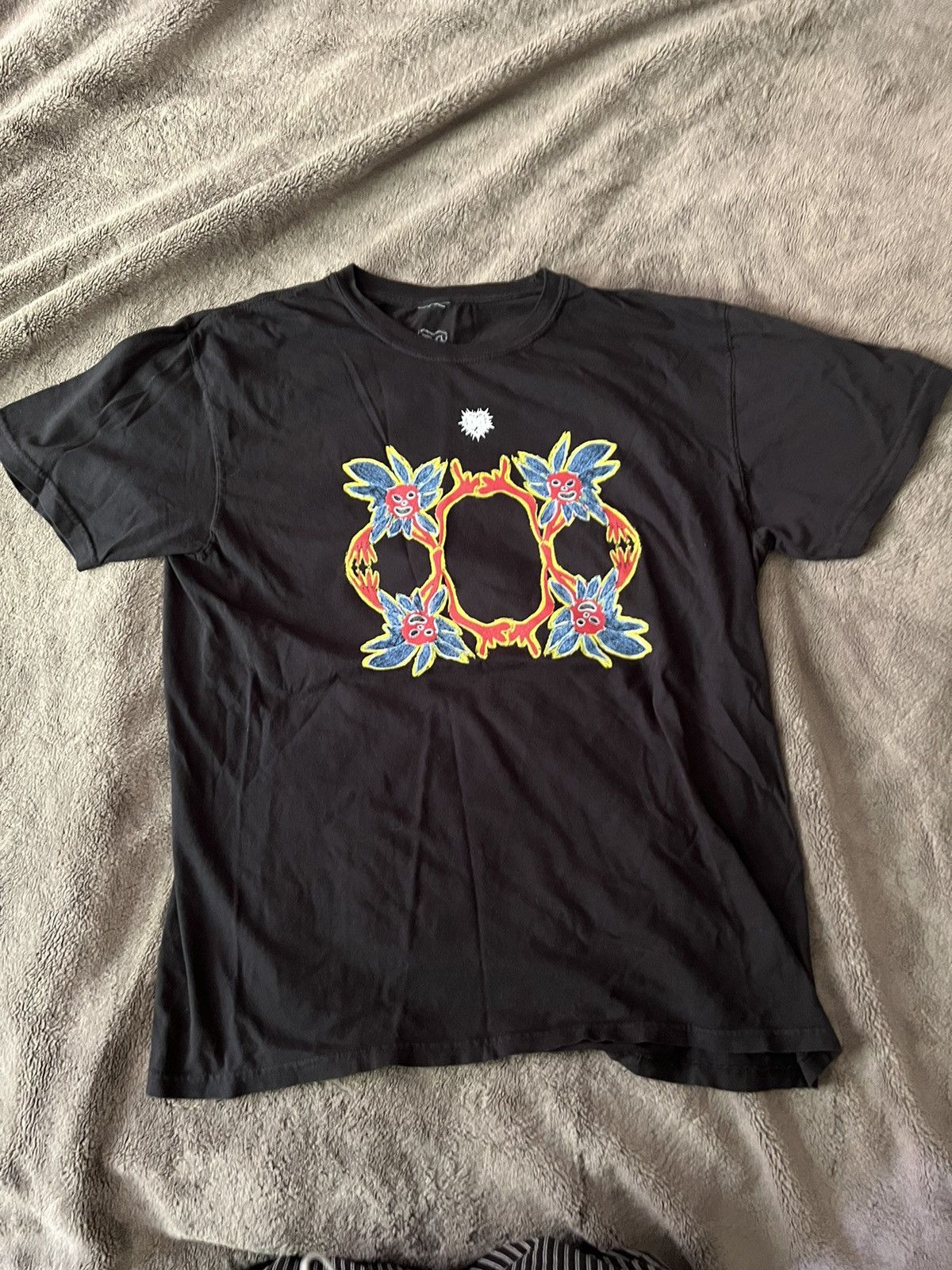 Drain Gang × Sad Boys Claire Barrow for Drain Gang Bladee Sunflower Tee ...
