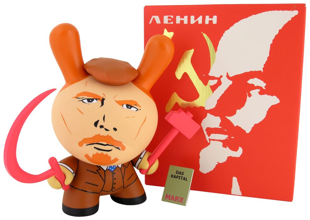 Kid Robot kidrobot lenin 8” dunny (2006) | Grailed