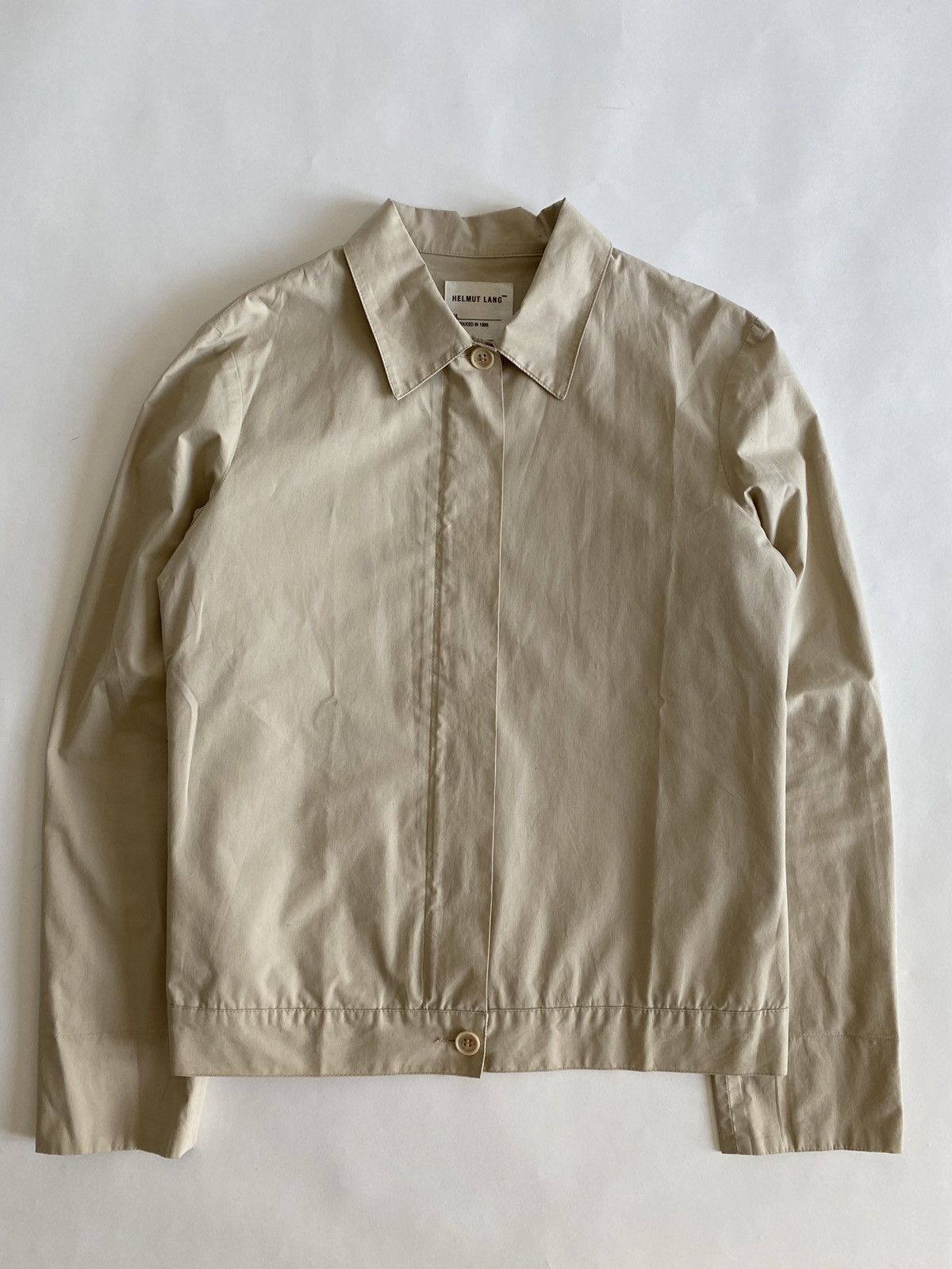 Helmut Lang Helmut Lang 1996 Zip Cotton Work Jacket | Grailed
