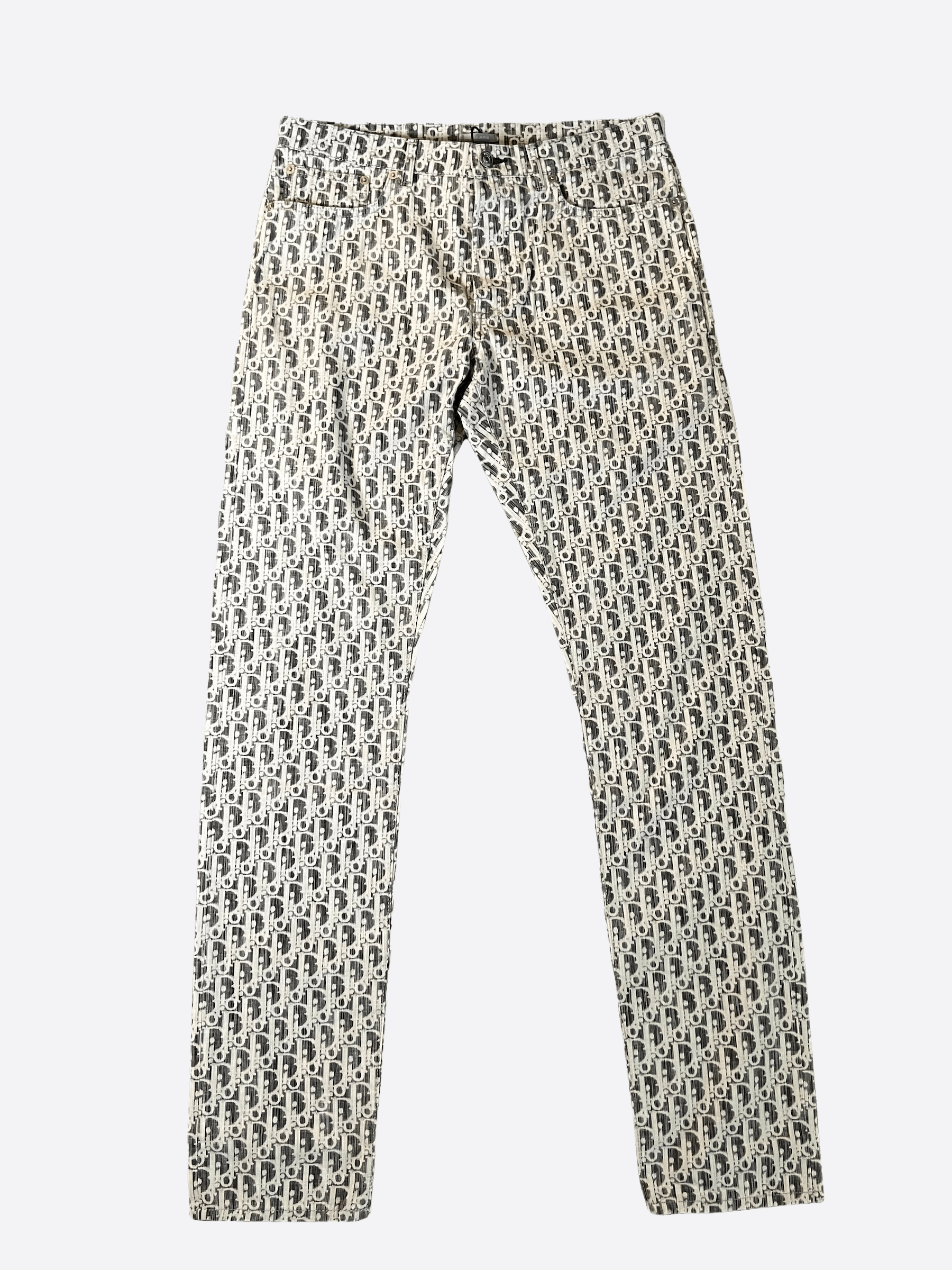 Dior Dior Oblique Monogram Denim | Grailed