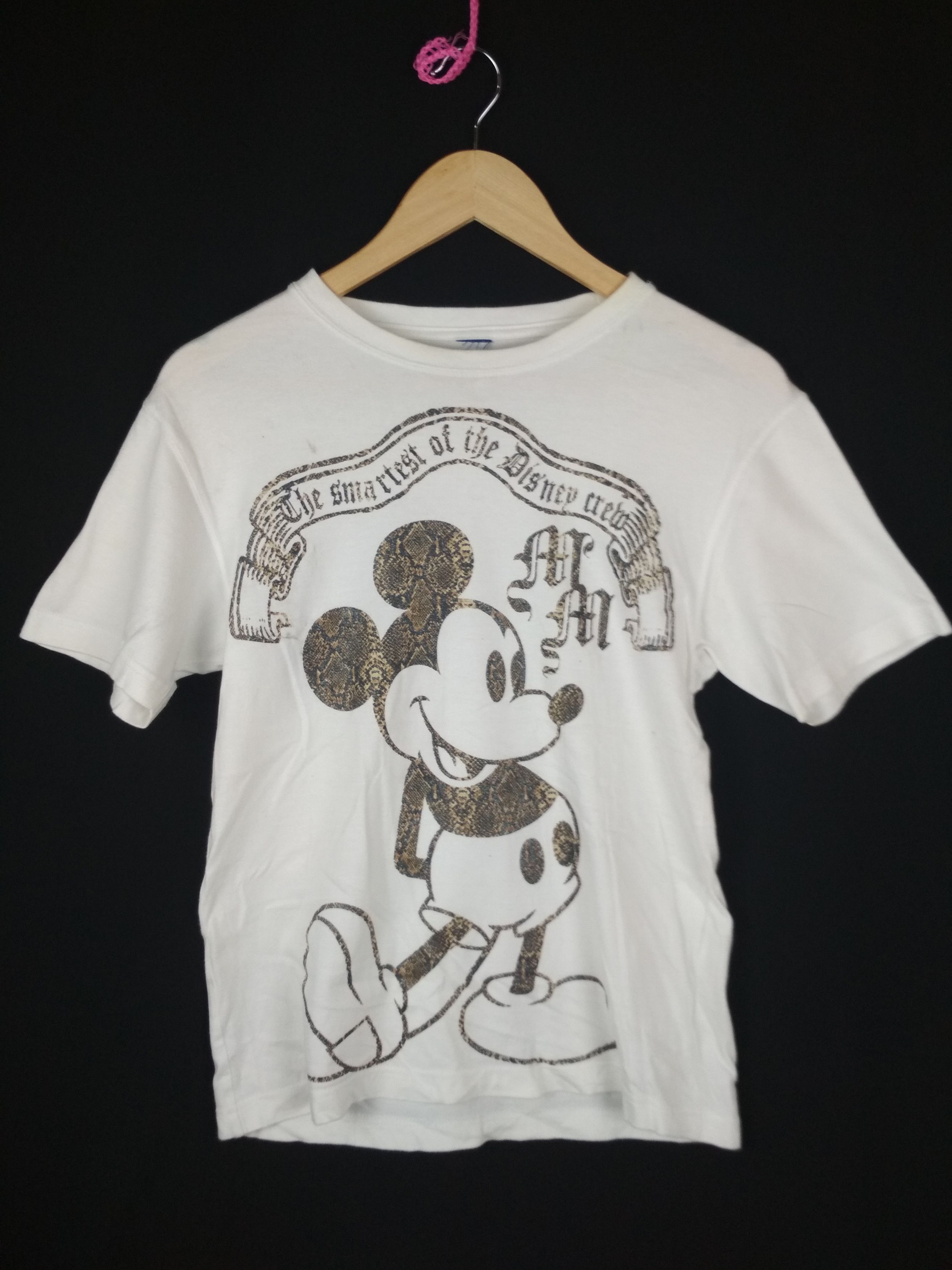 Disney × Mickey Mouse × Streetwear MICKEY MOUSE DISNEY BIG PRINT SNAKE ...