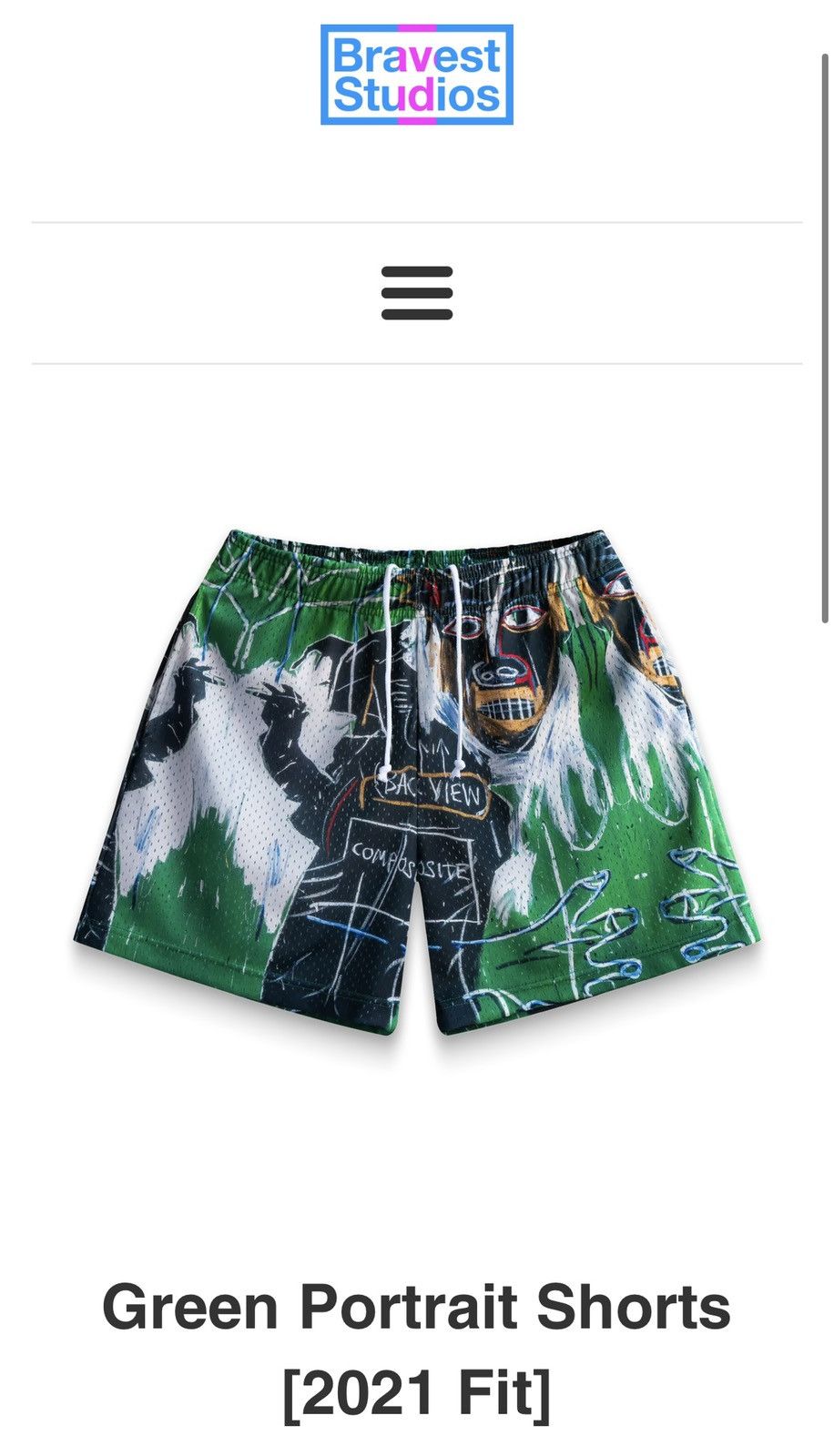 Bravest Studios New Streetwear Shorts | Grailed
