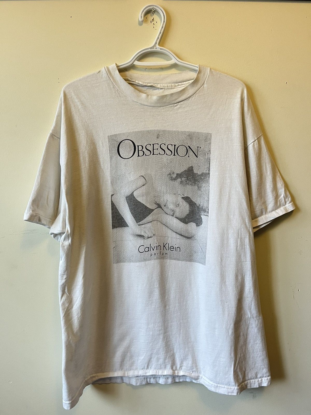 Calvin Klein × Vintage 1996 Kate Moss Super Model CK Tee Supreme 90s ...